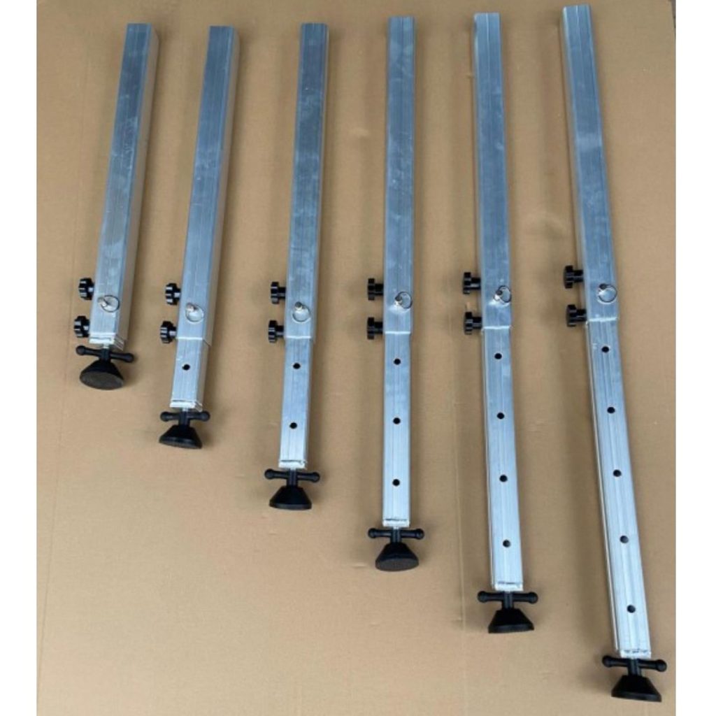 4 pk. ben til Z-Stage Scenemodul 0,6-1,0m - Zederkof